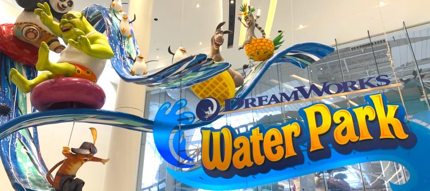 Dreamworks Water Park Sign | Pirates & Princesses