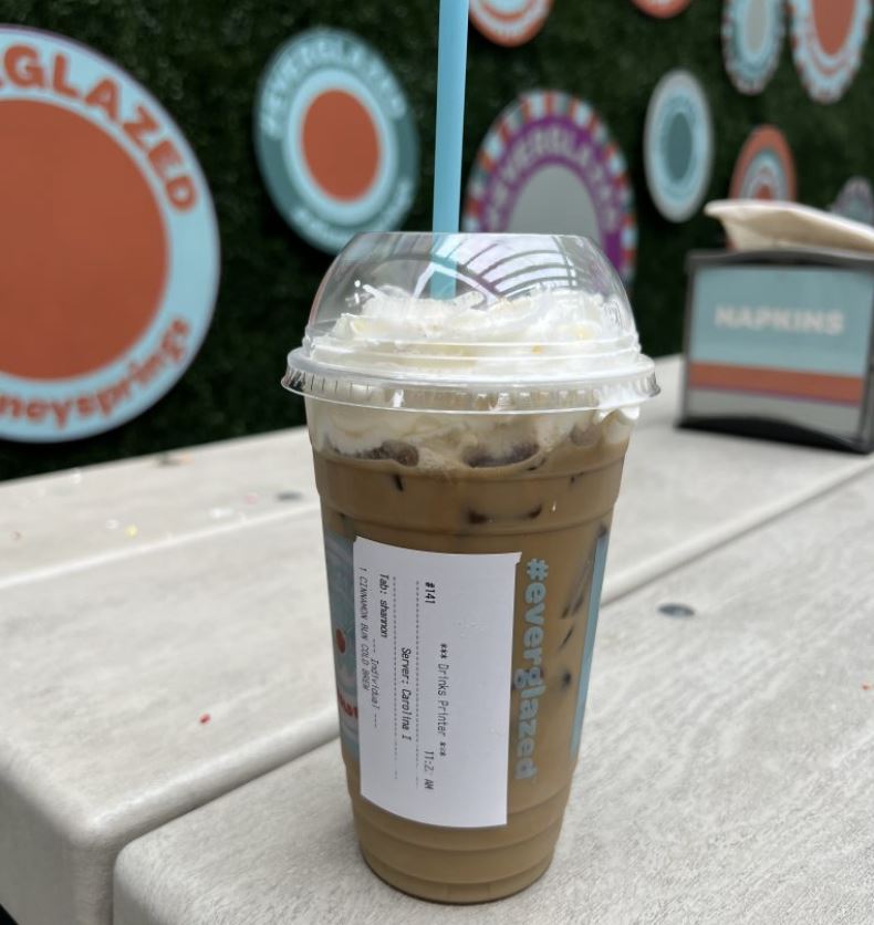 everglazed-cinnamon-bun-cold-brew | Pirates & Princesses