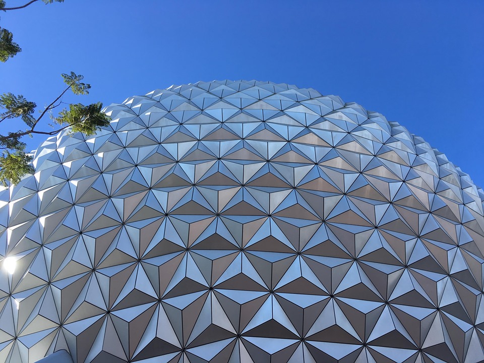 spaceship-earth-close-up-epcot | Pirates & Princesses
