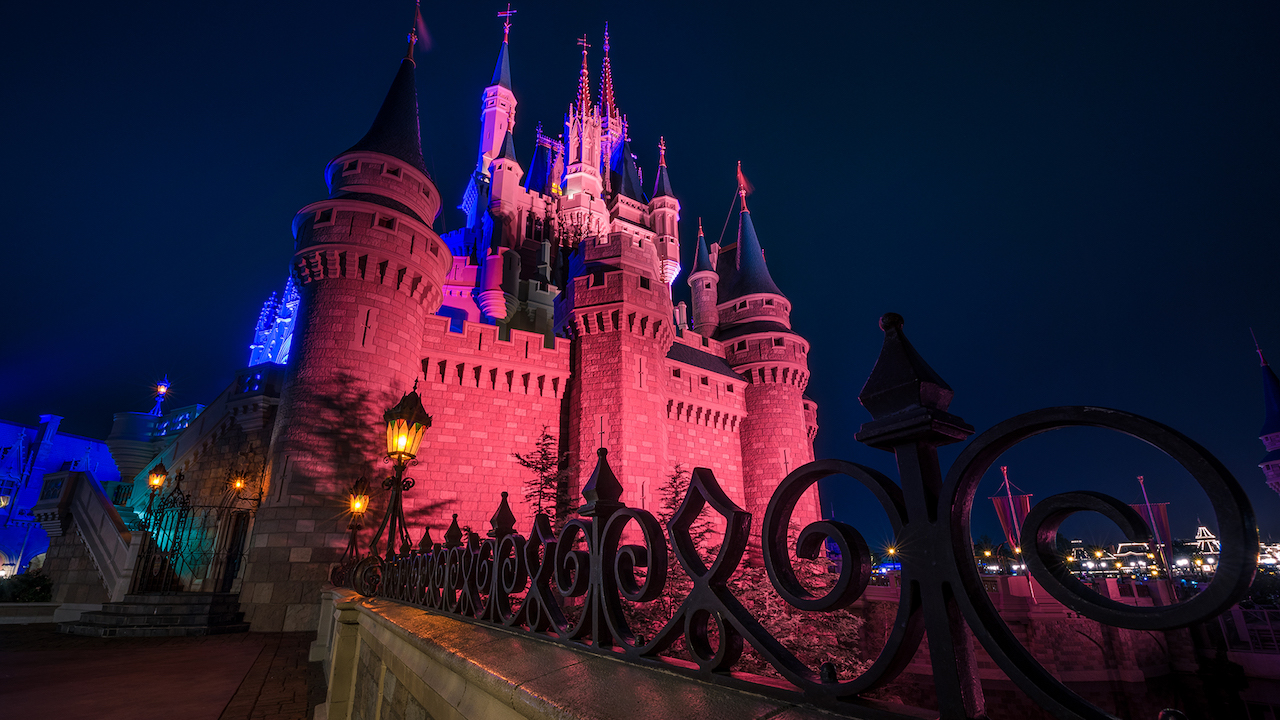Cinderella Castle at Night | Pirates & Princesses