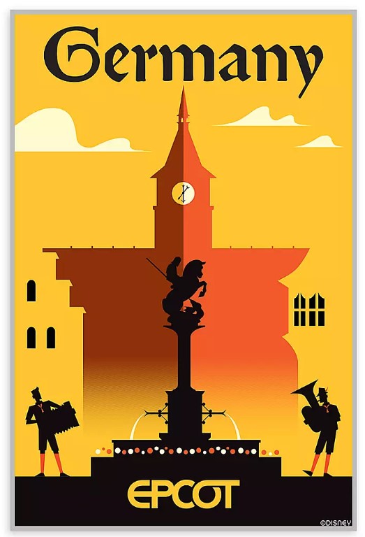 EPCOT-Germany-poster | Pirates & Princesses