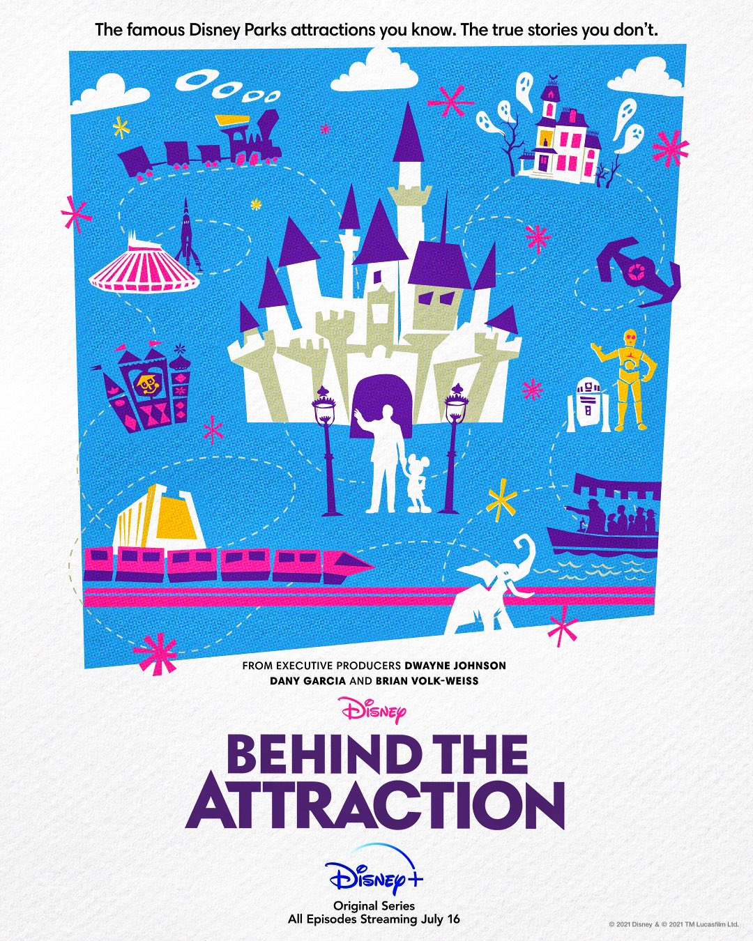 behind-the-attractions-poster | Pirates & Princesses