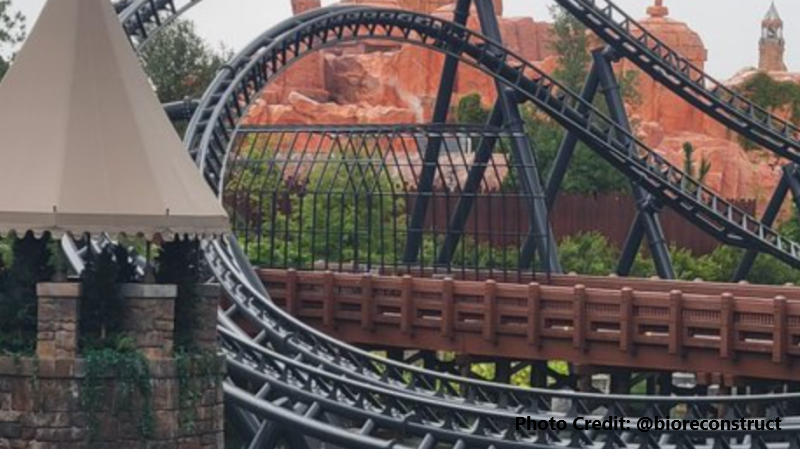 Bridge Under Velocicoaster Reopens With Protective Cage At Universal ...