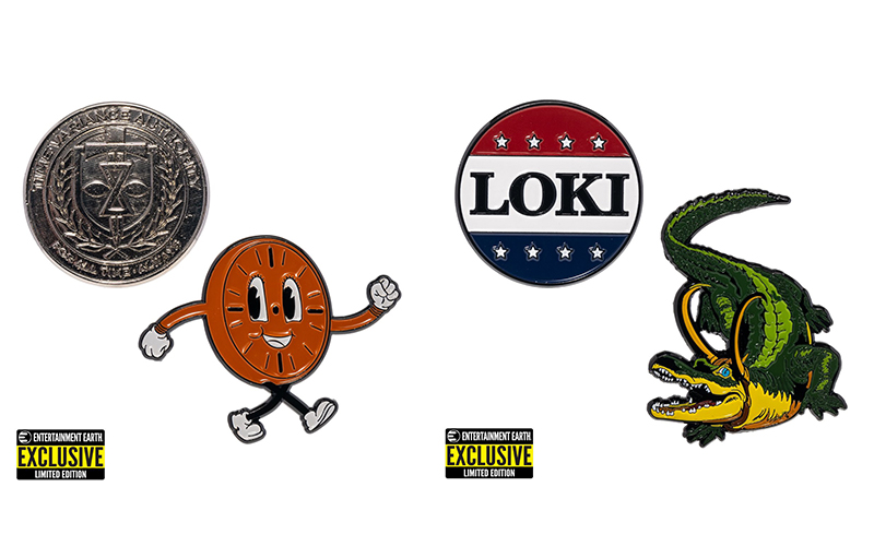 Entertainment Earth Offers Up Four Exclusive Limited Edition 'Loki' Pins