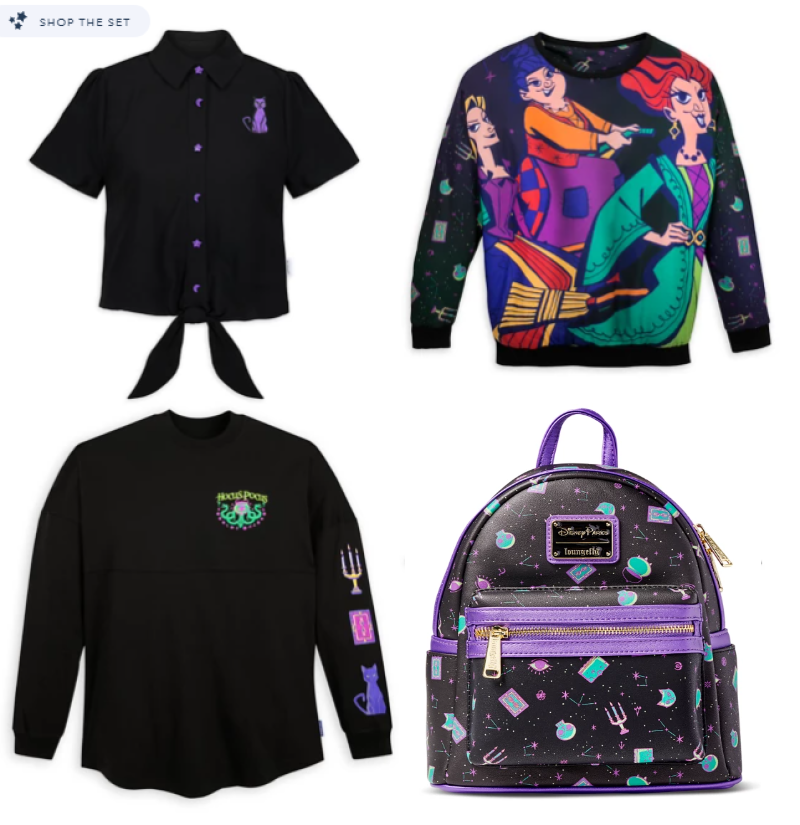 New Hocus Pocus Fashion Collection Arrives on Shop Disney