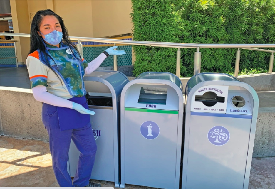 New Zero Waste Disney Initiative: Food Waste Bins in Disneyland