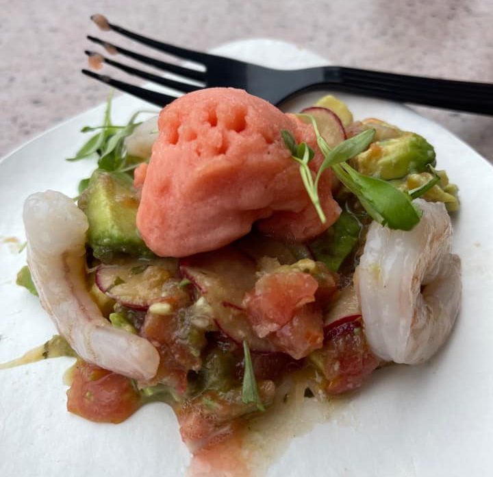 Shrimp and Avocado Ceviche at Universal Orlando Mardi Gras