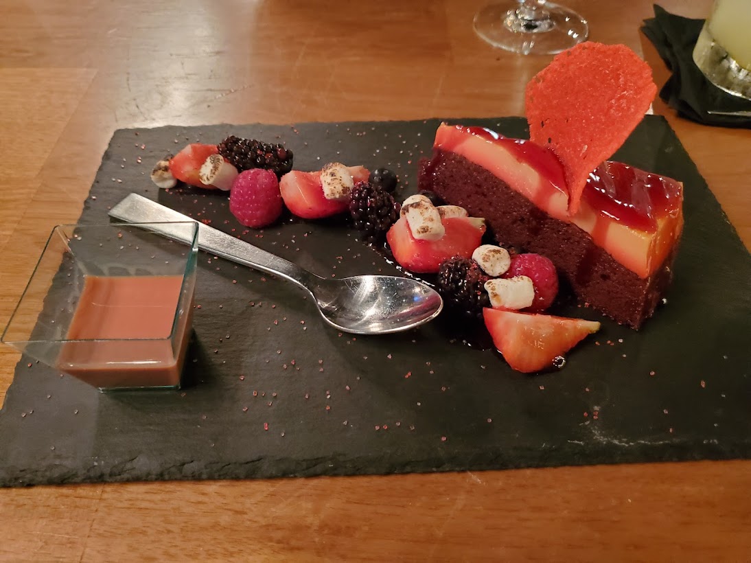 Vermillion Layer Cake from American Kitchen Bar & Grill at B Resort in ...