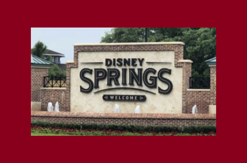 Walkway from Disney Spring Area Hotels to Disney Springs (Photo Report)