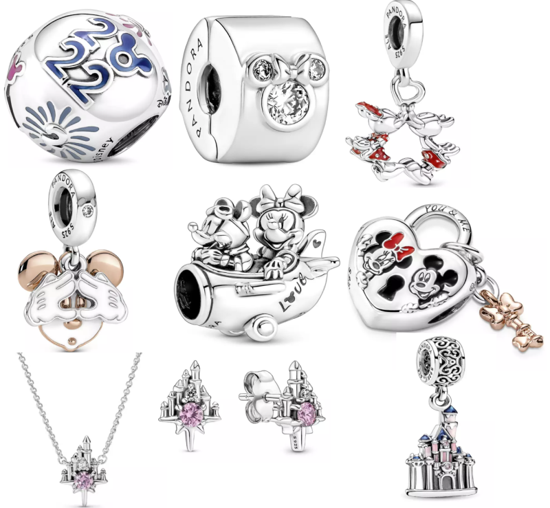 New Disney Pandora Charms and Jewelry Pieces Now Available