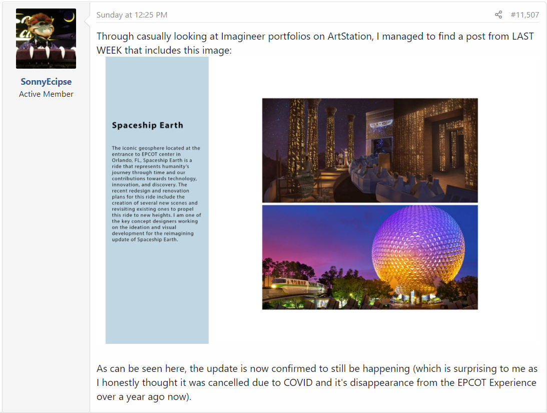 sonny-eclipse-disney-spaceship-earth | Pirates & Princesses