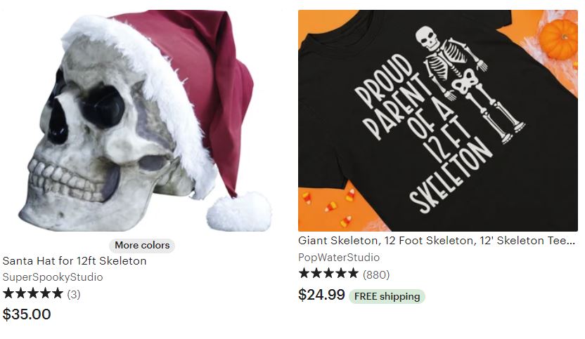 12-foot-skeleton-etsy-1 | Pirates & Princesses