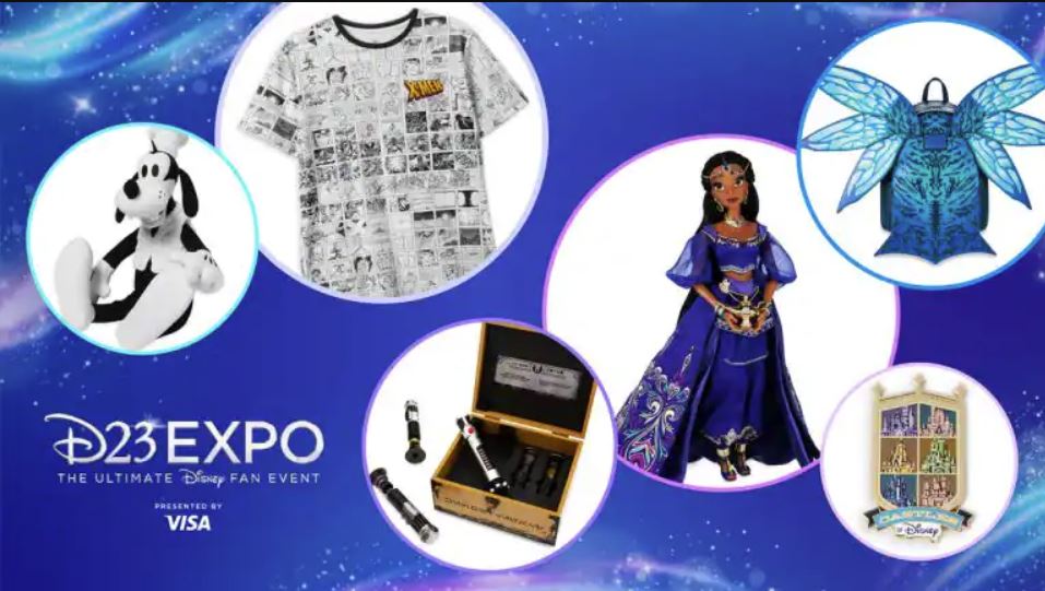 Sneak Peek at Disney Merchandise Coming To D23 Expo
