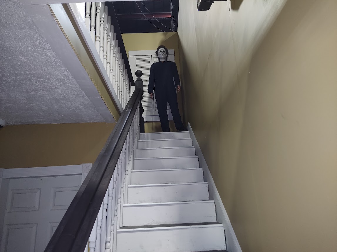 halloween michael stairs | Pirates & Princesses