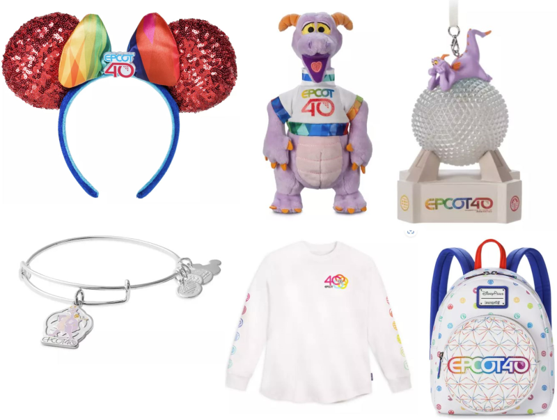 EPCOT 40th Anniversary Merchandise Arrives on Shop Disney