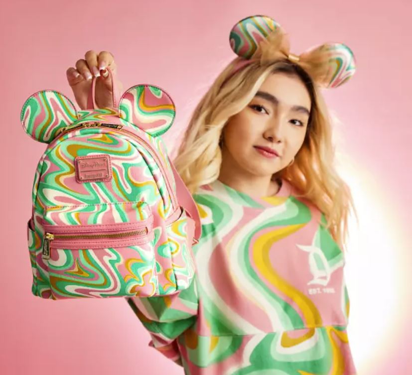 New Disney Swirl Spirit Jersey, Ears and Loungefly Mini Backpack Now ...