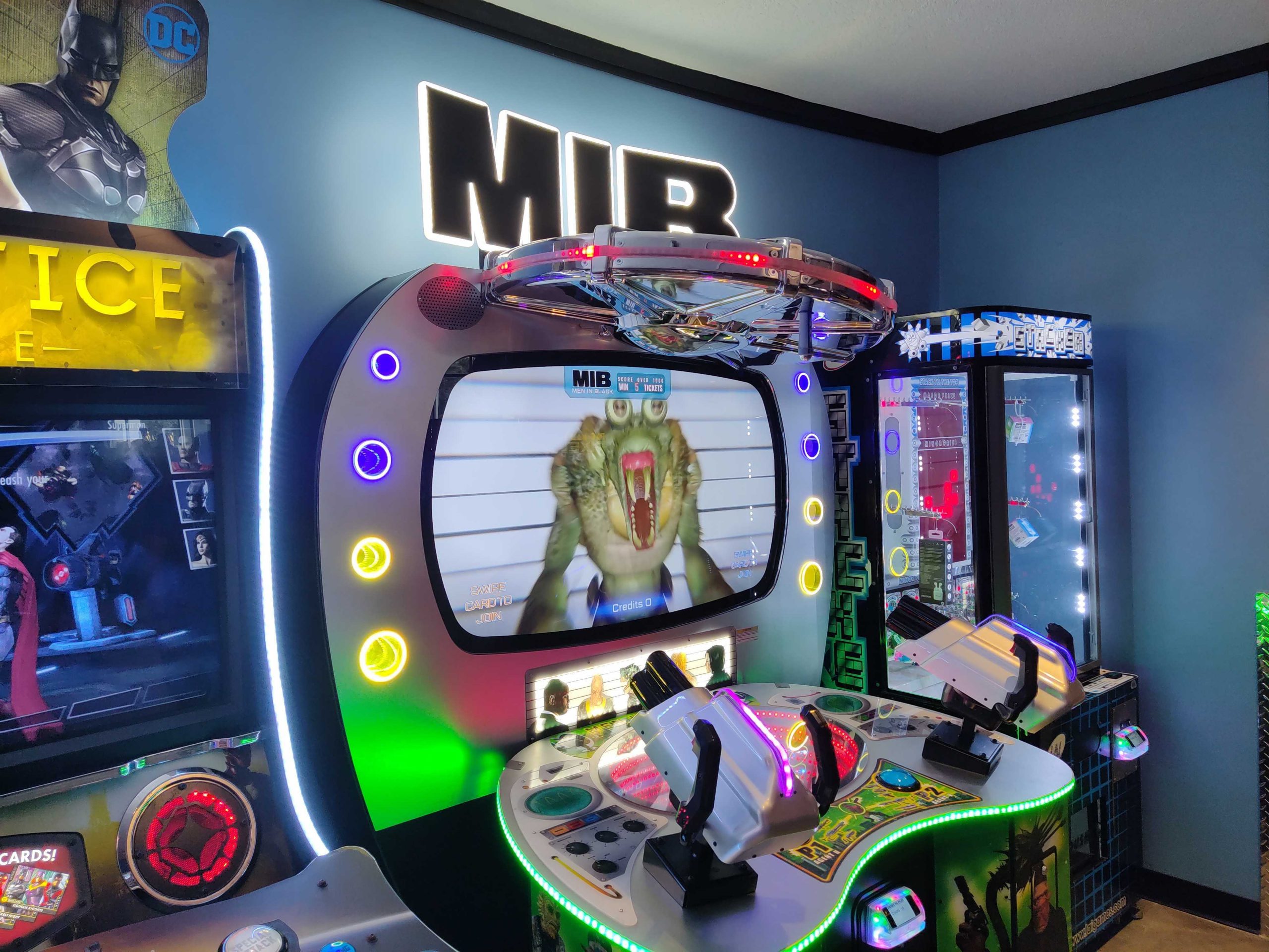 Arcade Machines Added To Men In Black Attraction Exit at Universal Orlando