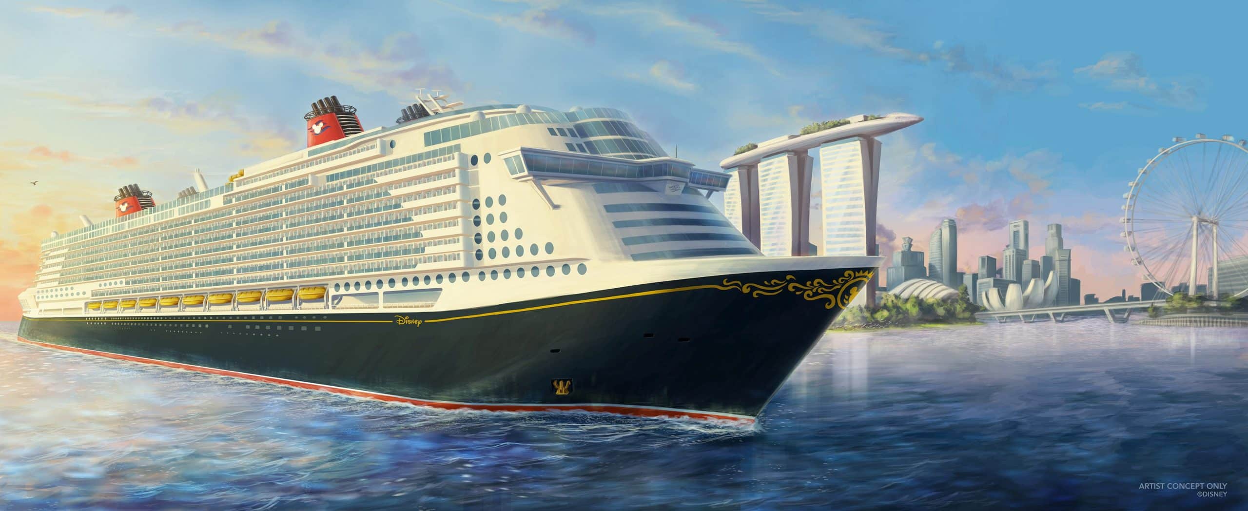 Disney Cruise Line To Base 7th Ship in Singapore