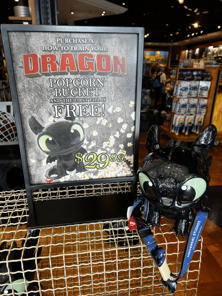 toothless popcorn bucket with price | Pirates & Princesses