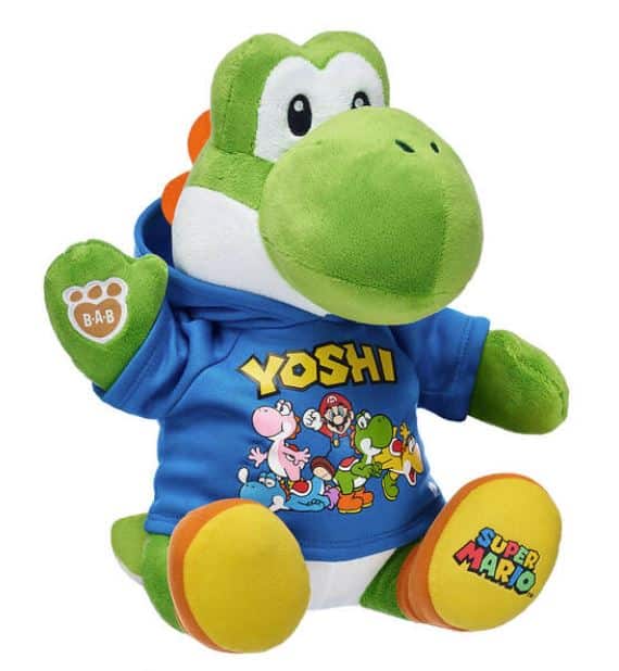 yoshi-build-a-bear-with-hoodie | Pirates & Princesses
