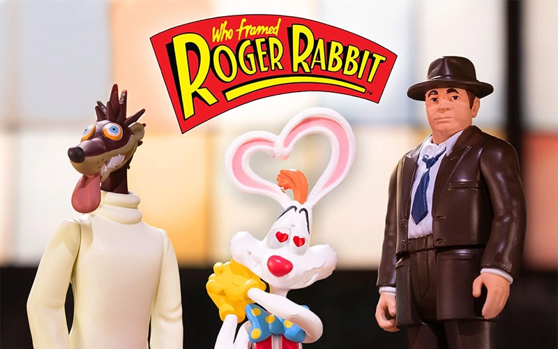 Eddie Valiant Joins The 'Who Framed Roger Rabbit' ReAction Figures