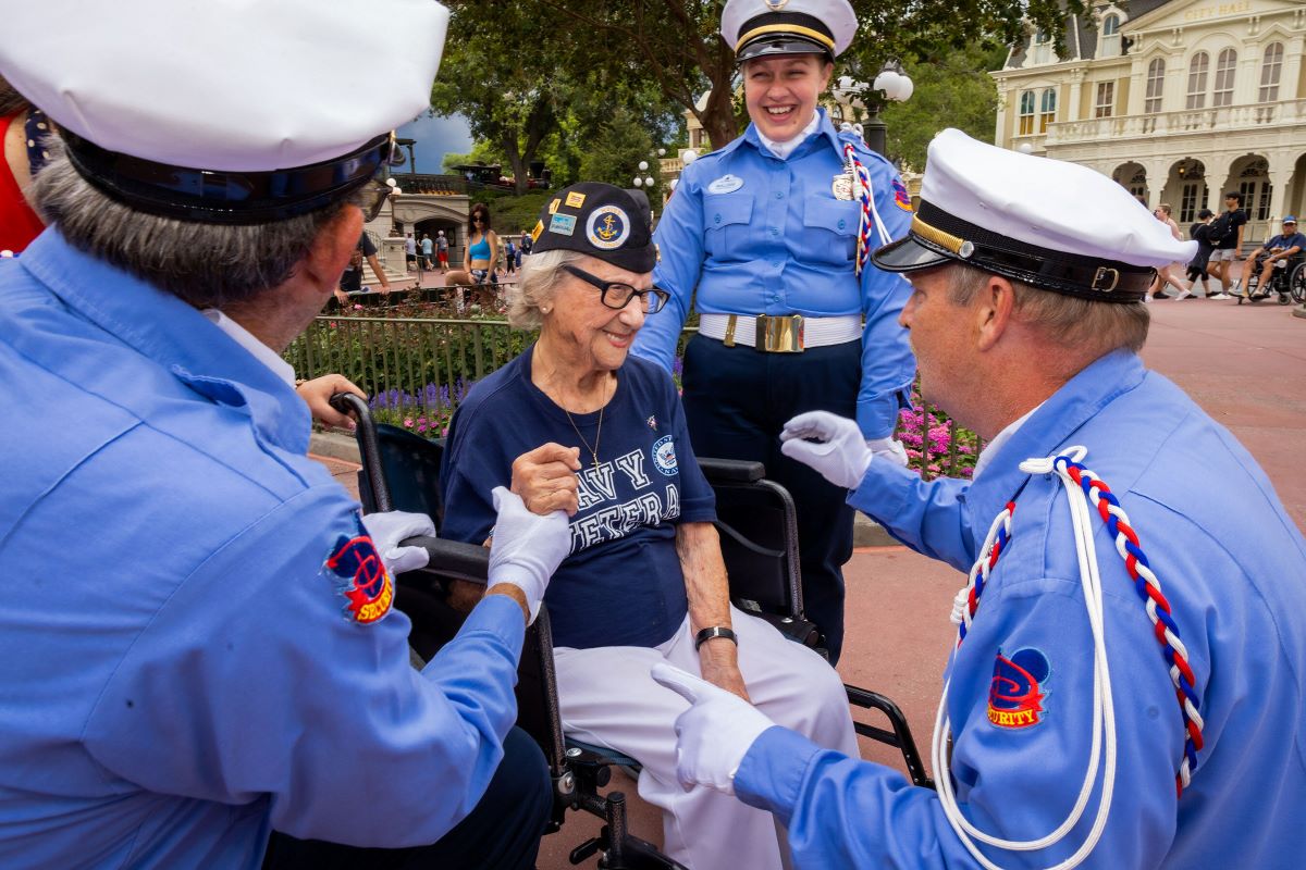 Disney Honors Female Navy Veteran Dorothy Pat Rudd, Age 101