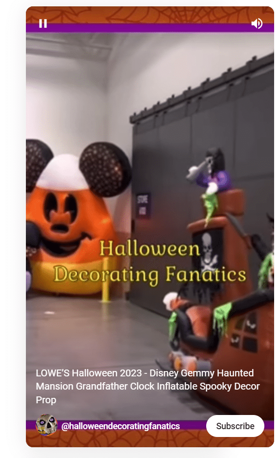 mickey-candy-corn-inflatable-gemmy | Pirates & Princesses