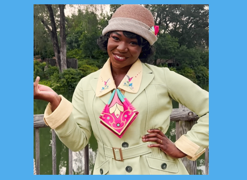 Disney Unveils Finished Bayou Adventure Costume For Tiana