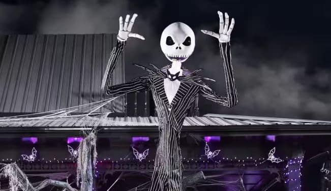 13-Foot Jack Skellington Figure Arrives For Halloween at Home Depot
