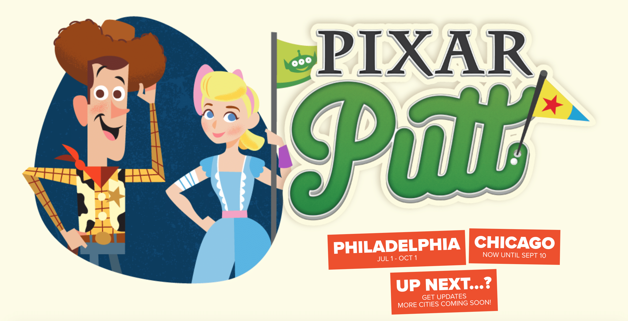 Review - Pixar Putt: The Pixar Themed Mini-Golf Course.