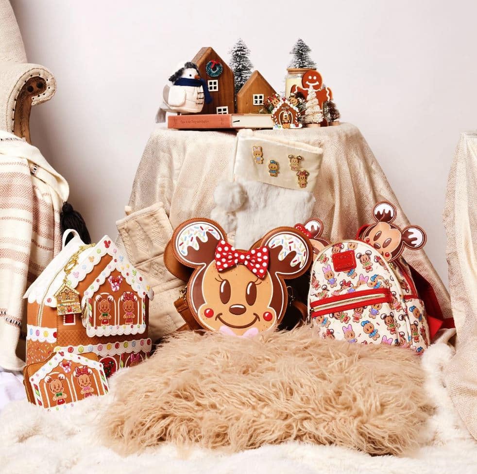 Loungefly-mickey-friends-gingerbread-collection | Pirates & Princesses