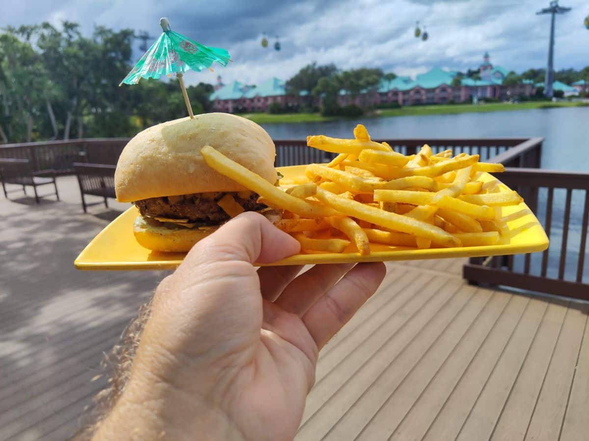 banana cabana burger displayed 2 | Pirates & Princesses