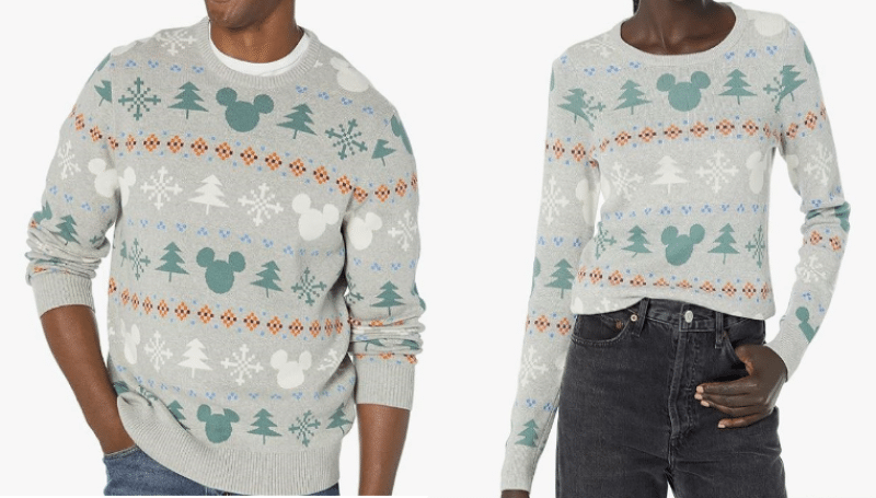 Amazon Essentials Offer An Affordable Disney Holiday Sweater For You ...