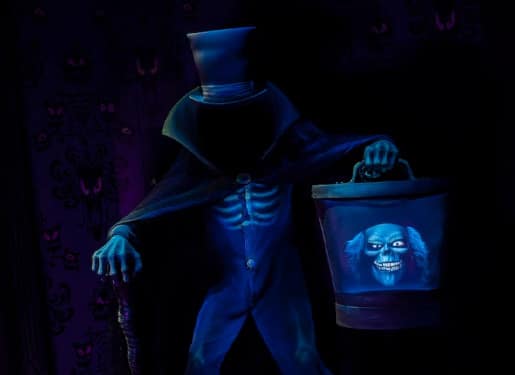 Hatbox Ghost Officially Materializes at Magic Kingdom's Haunted Mansion