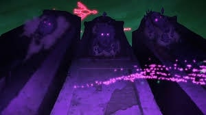 Princess and the Frog Graveyard with Madame Leota Grave | Pirates ...