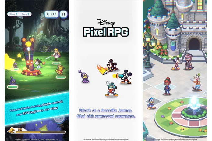 Disney Pixel RPG Coming Soon and Will Be Free-To-Play!