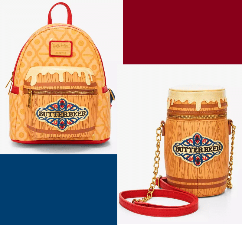 New Harry Potter Butterbeer Loungefly Pieces Now Available From BoxLunch