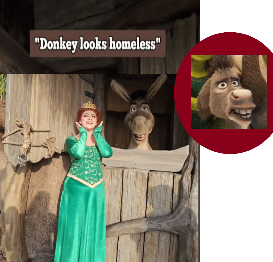 Universal Orlando Donkey Pans "Shrek 5" Teaser